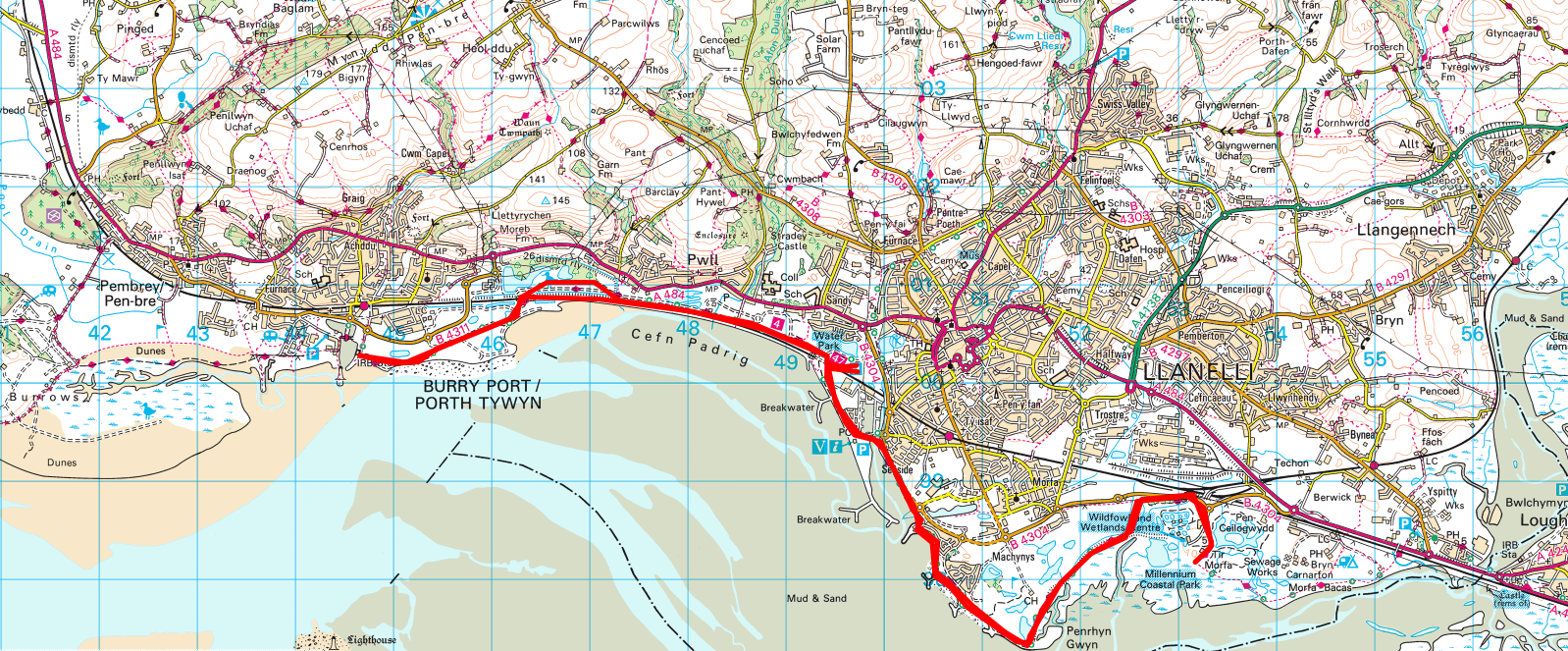Millennium Coastal Park - Pembrey Country Park and Beach