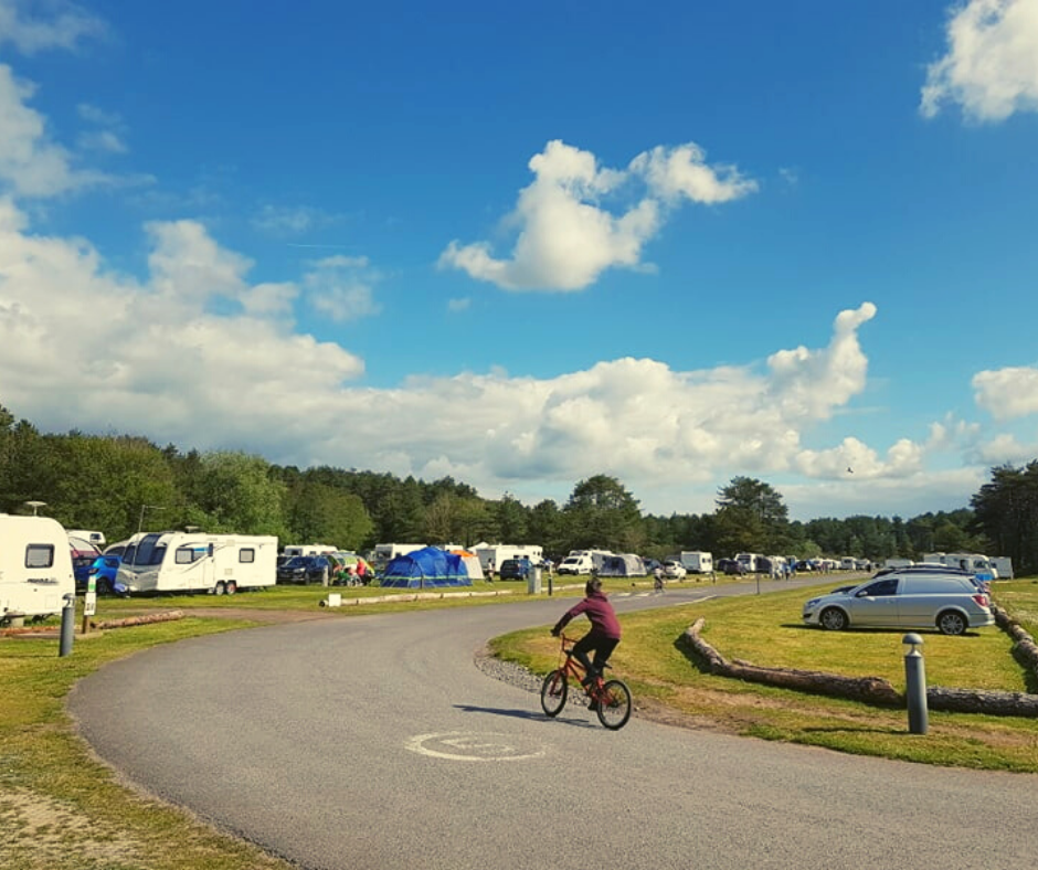 Campsite - Pembrey Country Park and Beach